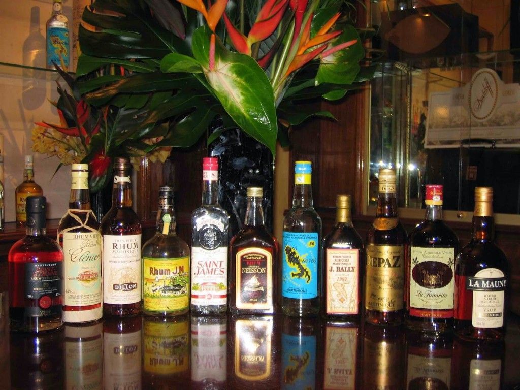 bouteilles rhum martinique | Club d'oenologie – Formation